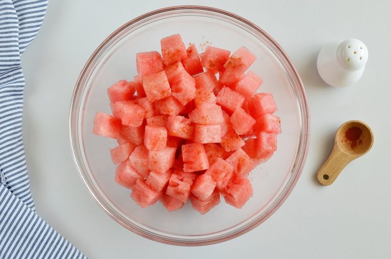 Chili Lime Watermelon Salad Recipe - Cook.me Recipes
