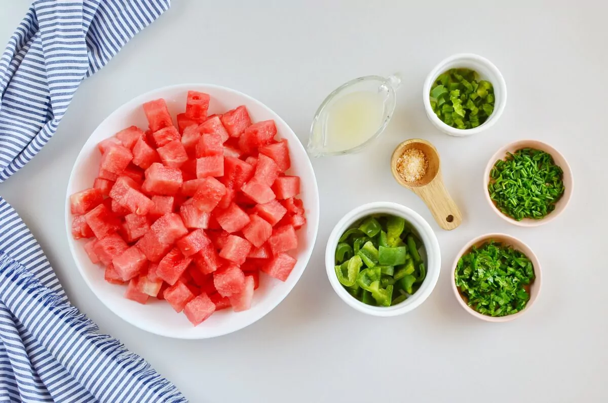 Watermelon Fire and Ice Salsa Recipe - COOK.ME