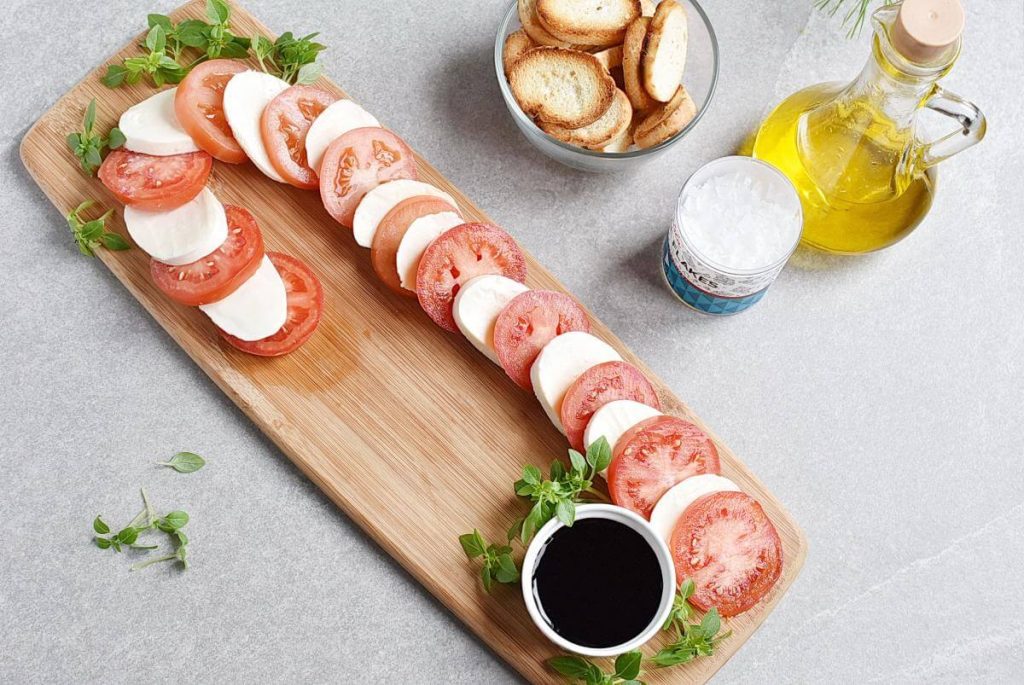 Candy Cane Caprese Board Recipe - Cook.me Recipes