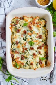 Chicken Bacon Caesar Casserole Recipe - Cook.me Recipes