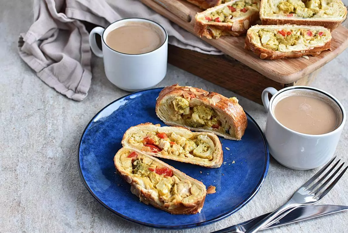 Chicken Broccoli Braid Recipe - COOK.ME