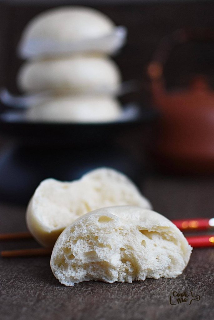 Soft Fluffy Chinese Steamed Buns Recipe - Cook.me Recipes