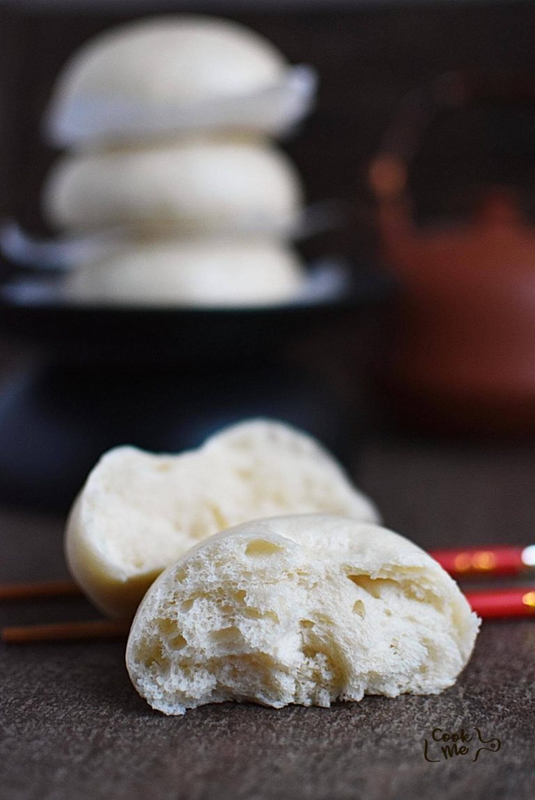 Soft Fluffy Chinese Steamed Buns Recipe - Cook.me Recipes