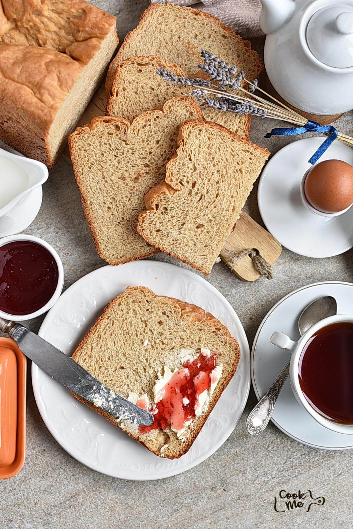 Bread Machine Whole Wheat Bread Recipe - COOK.ME