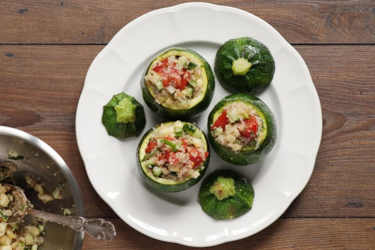 Stuffed Eight Ball Zucchini Recipe - Cook.me Recipes