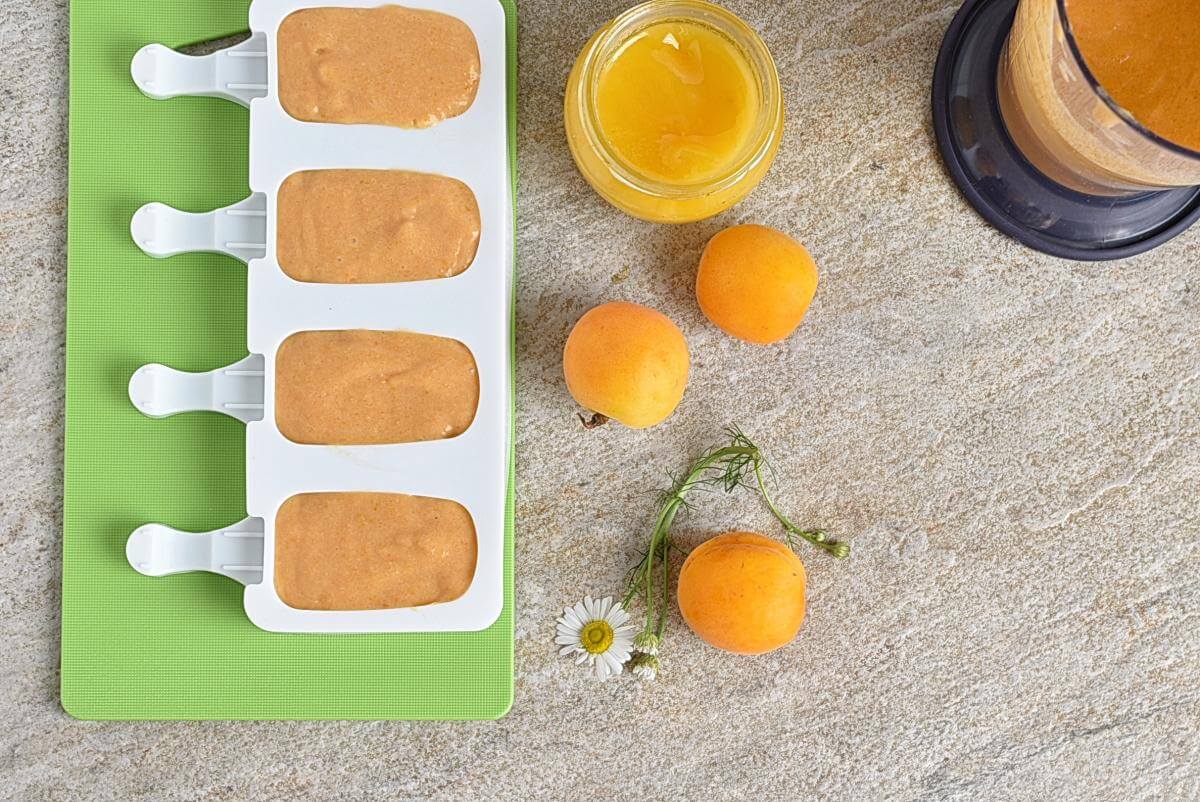 Apricot Coconut Popsicles Recipe - COOK.ME