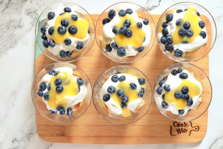 Individual Lemon Blueberry Trifles Recipe - Cook.me Recipes
