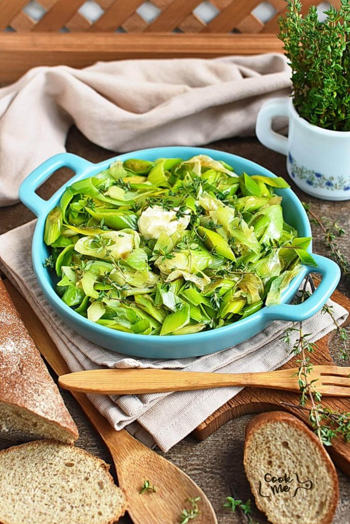 Buttered Leeks Recipe - Cook.me Recipes