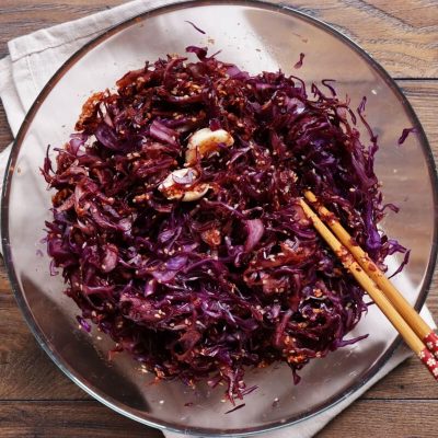 Red Cabbage Kimchi Recipe - Cook.me Recipes