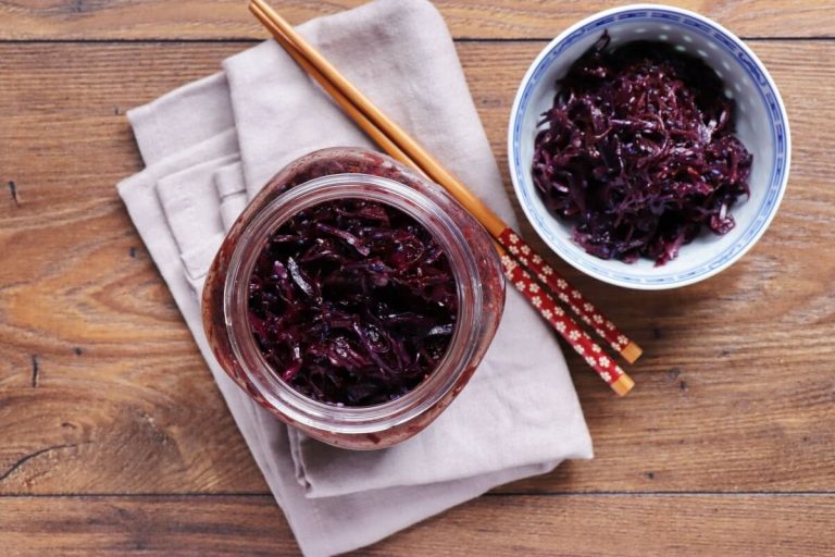 Red Cabbage Kimchi Recipe - Cook.me Recipes