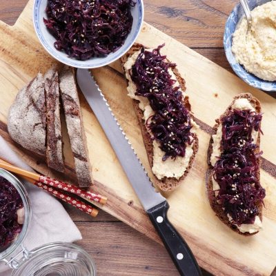 Red Cabbage Kimchi Recipe - Cook.me Recipes