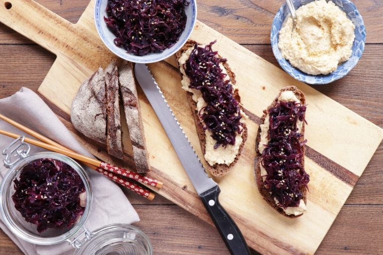 Red Cabbage Kimchi Recipe - Cook.me Recipes