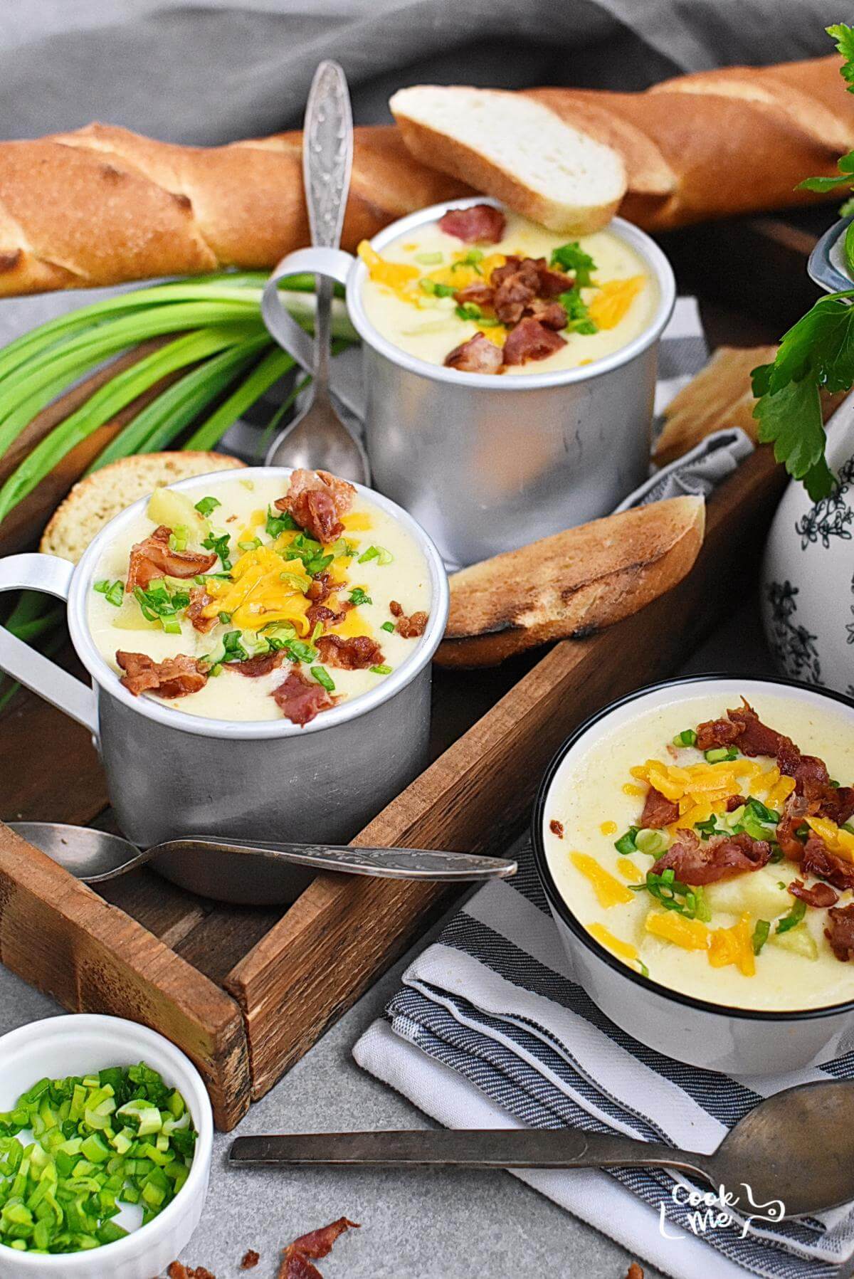 Korean Potato Soup with Beef - Gamjaguk Recipe - Cook.me Recipes