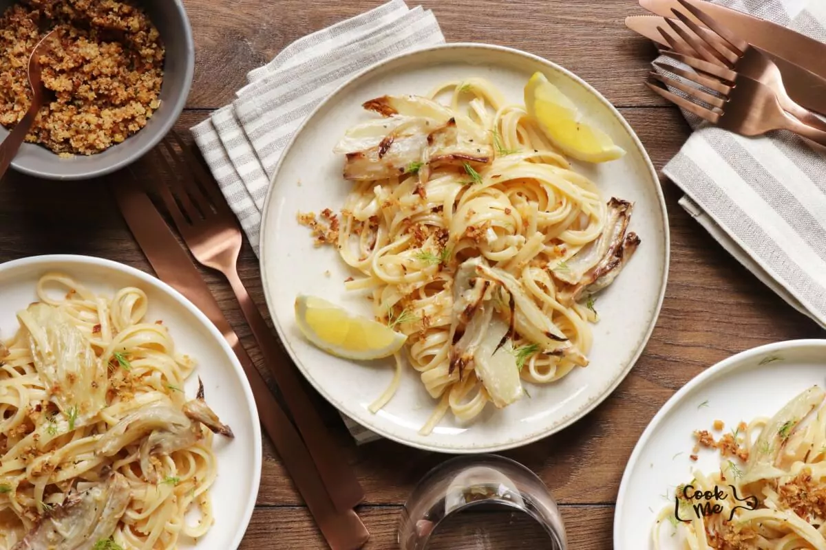 Pasta with Roasted Fennel Recipe - COOK.ME