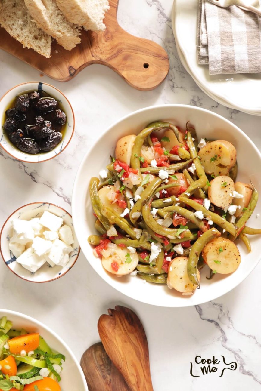 Authentic Greek Green Beans Recipe - Cook.me Recipes