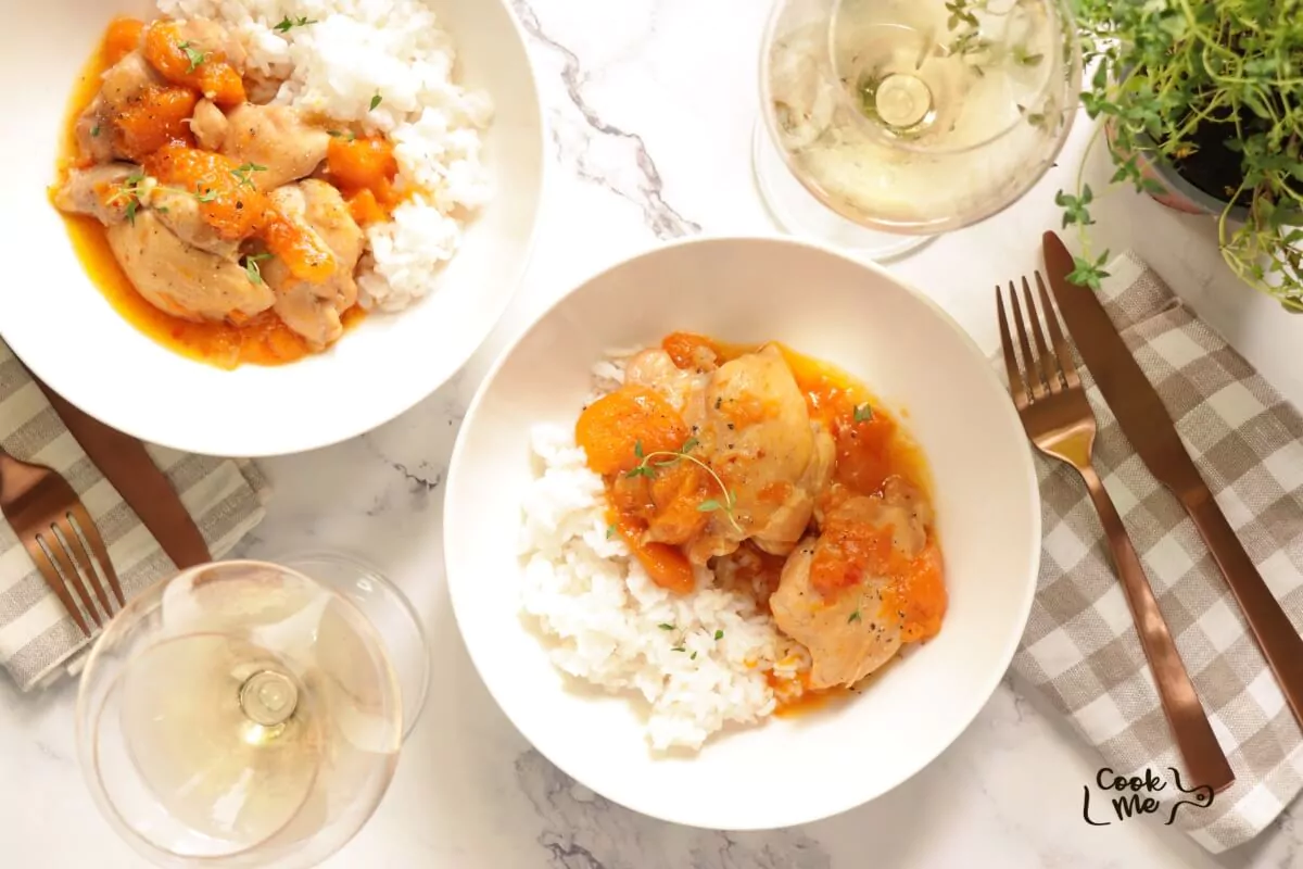 Slow Cooker Apricot Chicken Recipe - COOK.ME