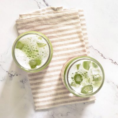 Iced Raspberry Matcha Latte Recipe - Cook.me Recipes