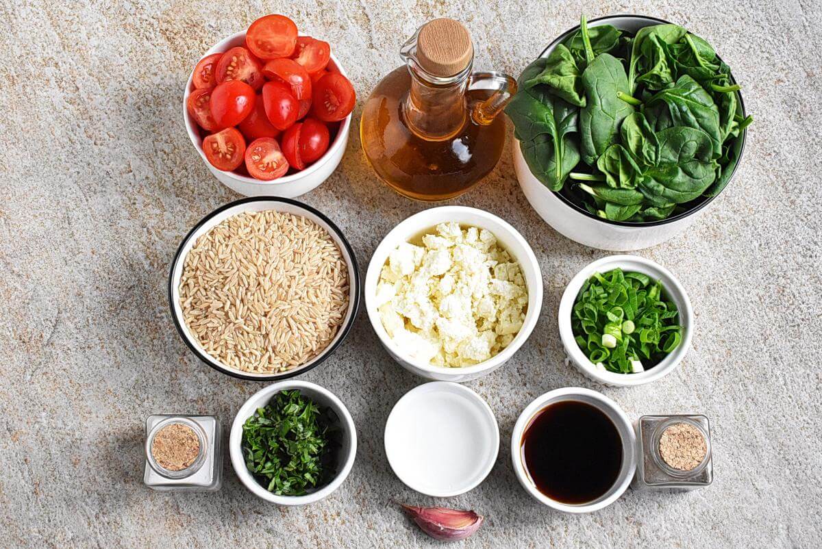 Mediterranean Brown Rice Salad Recipe - Easy Step-by-Step Guide | COOK.ME