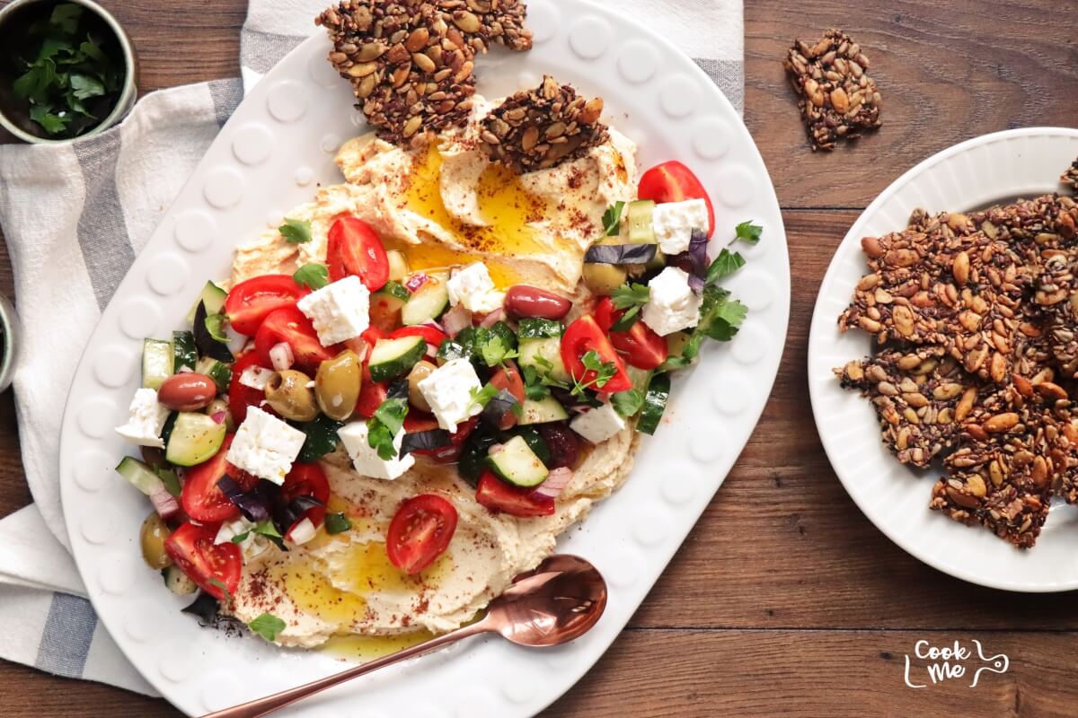 Best Loaded Hummus Recipe - Easy Step-by-Step Guide | COOK.ME