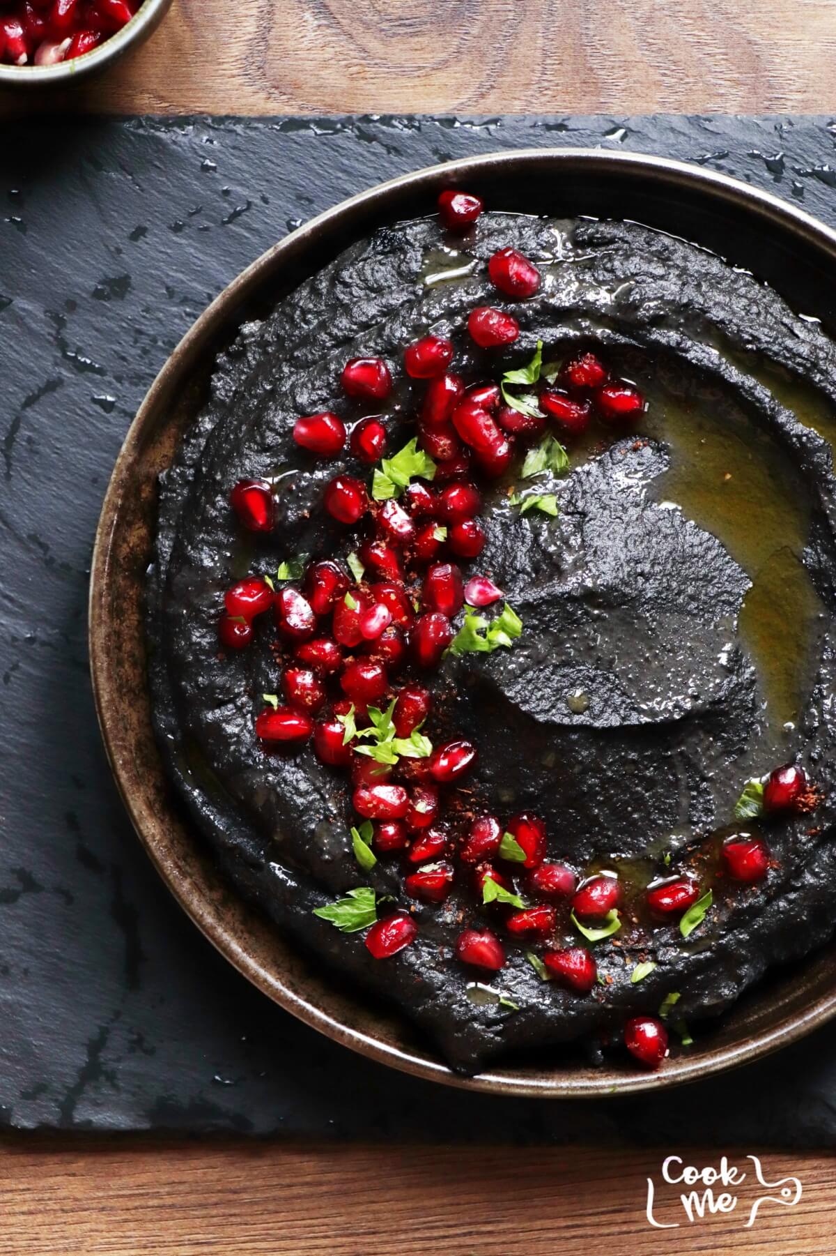 Black Hummus Recipe - COOK.ME