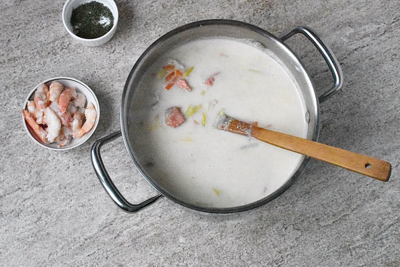 Creamy Norwegian Fish Soup Recipe - COOK.ME