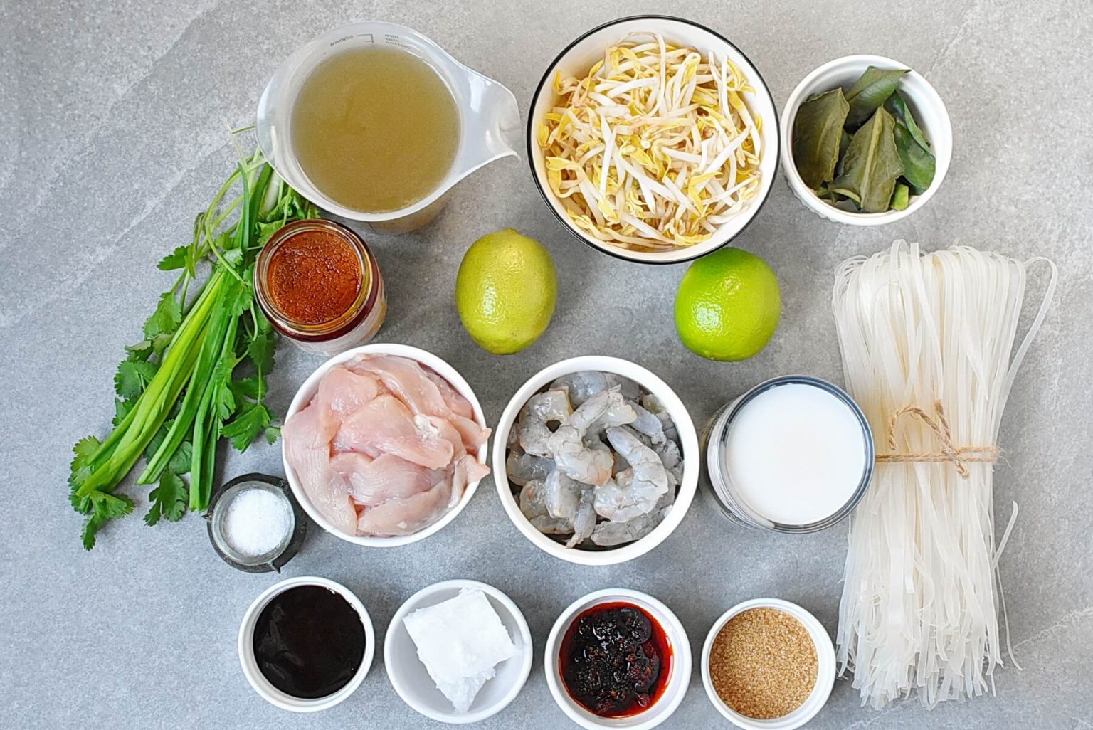 Laksa (Coconut Curry Noodle Soup) Recipe - Cook.me Recipes