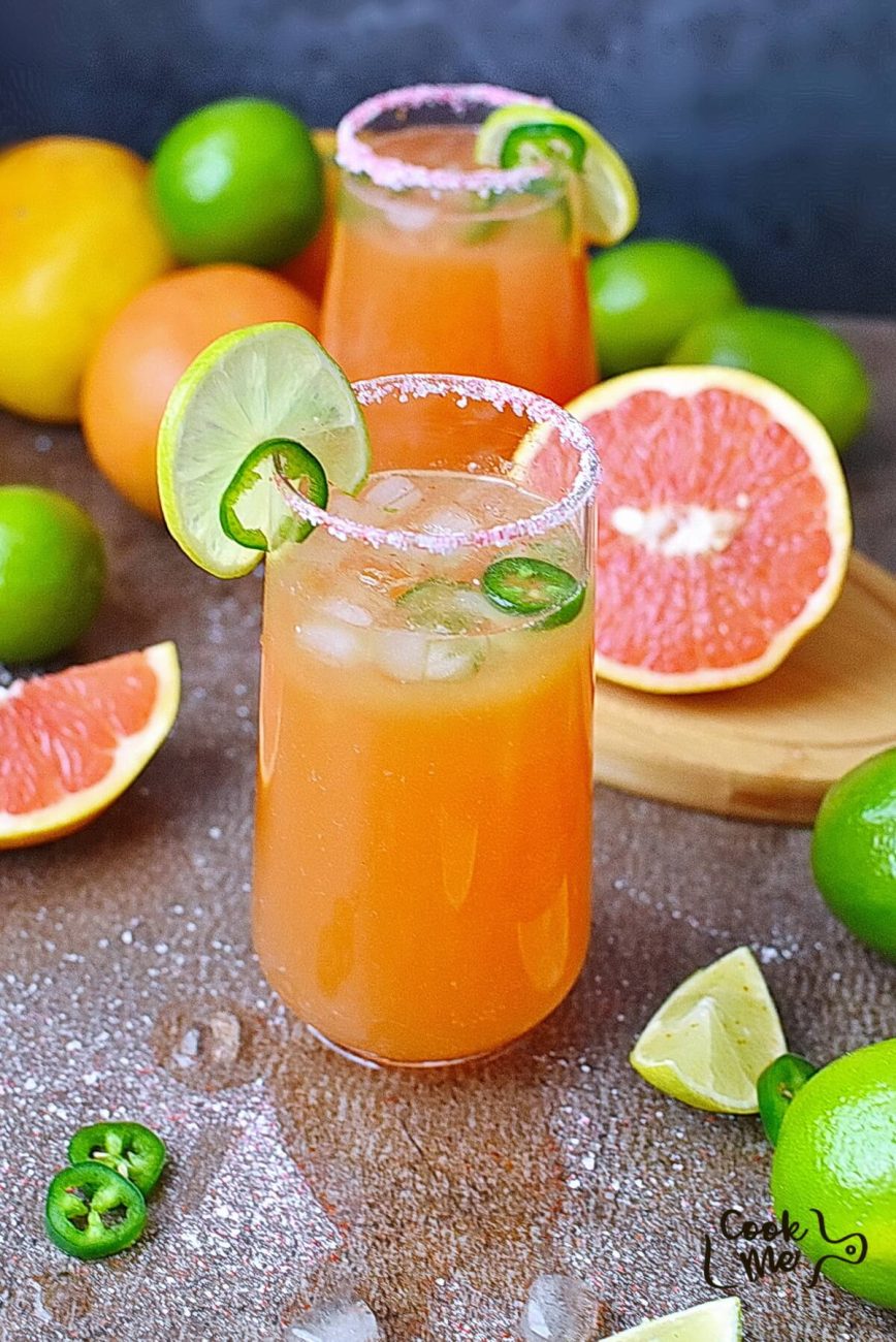 Spicy Grapefruit Paloma Recipe - Cook.me Recipes