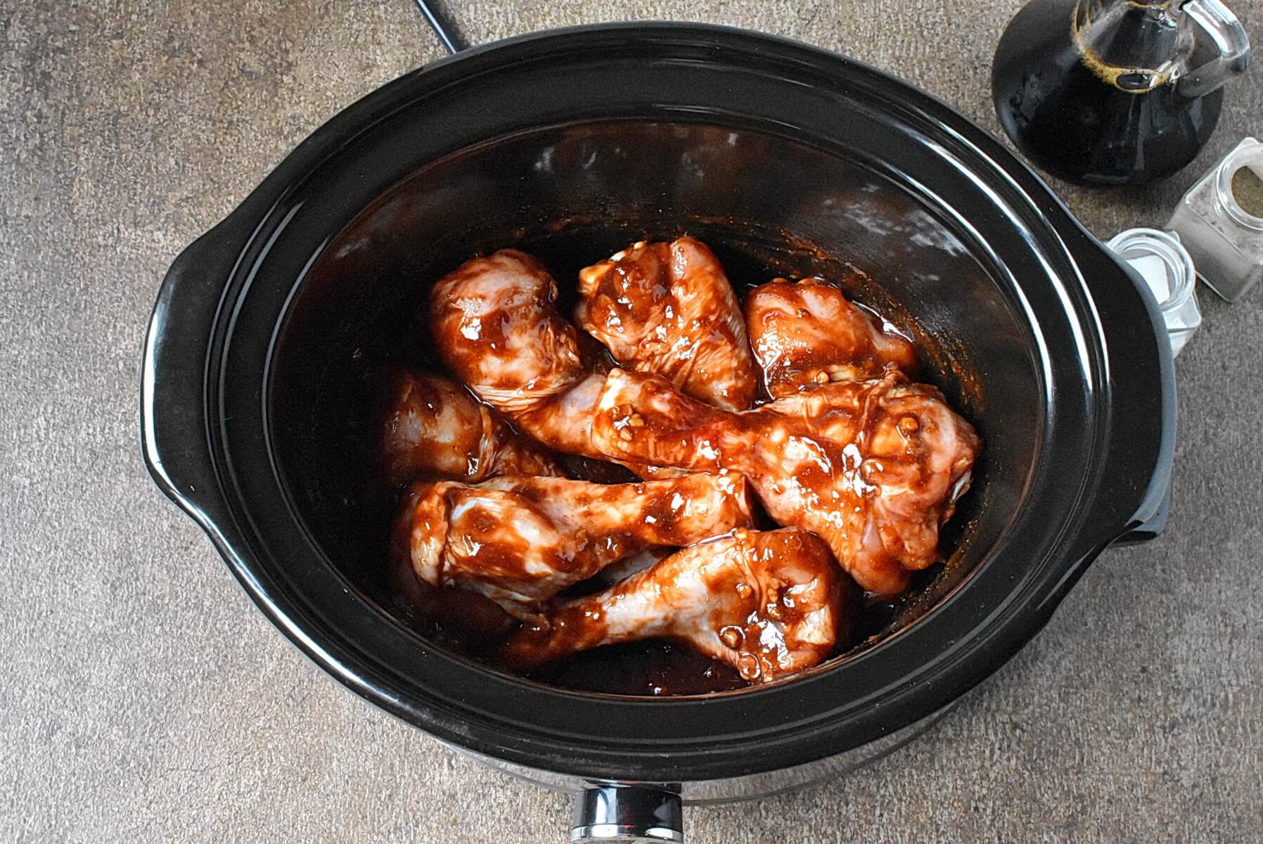 Hoisin and Honey Slow-Cooker Chicken Drumsticks Recipe - Easy Step-by ...