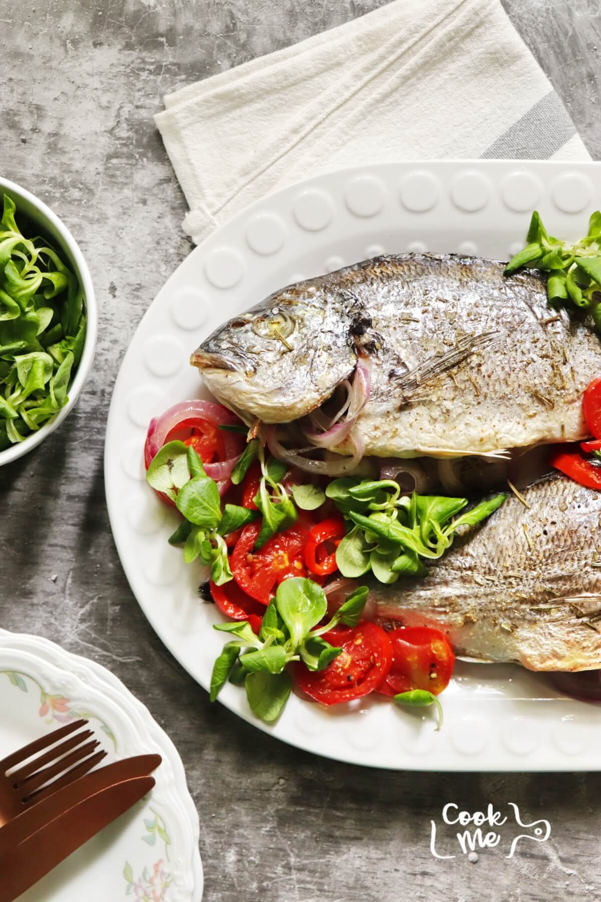 Baked Sea Bream Recipe - Easy Step-by-Step Guide | COOK.ME