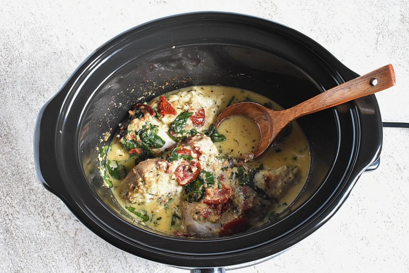 Creamy Slow-Cooker Tuscan Chicken Recipe - COOK.ME