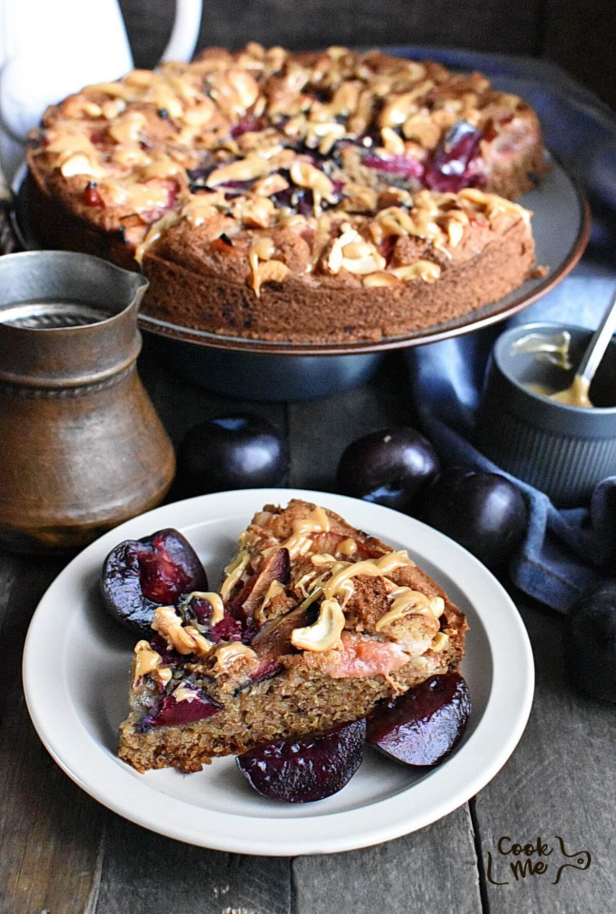 Healthy Plum Cake Recipe - Easy Step-by-Step Guide | COOK.ME