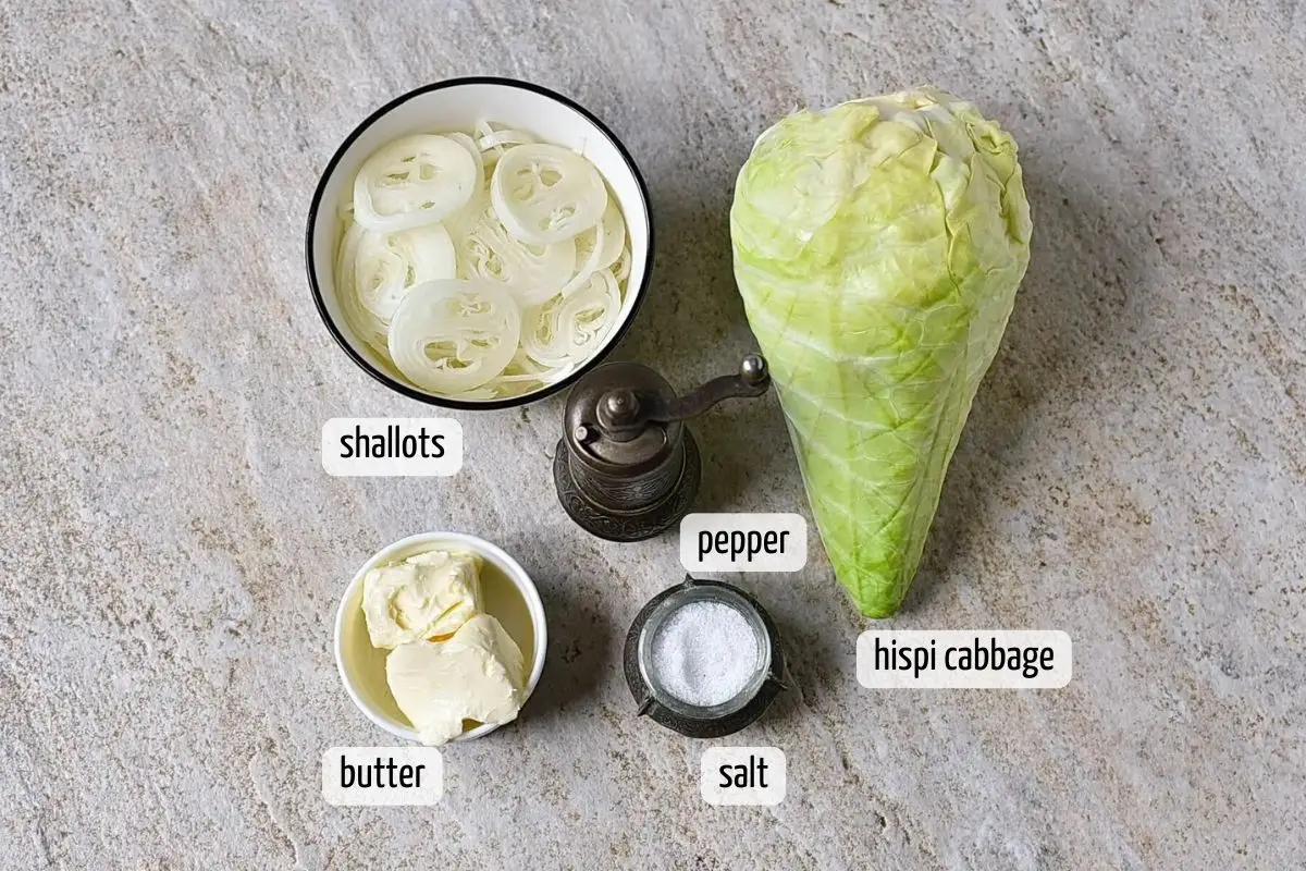 Cabbage Hispi Recipe | Buttered Pointy-Headed Cabbage Recipe - COOK.ME