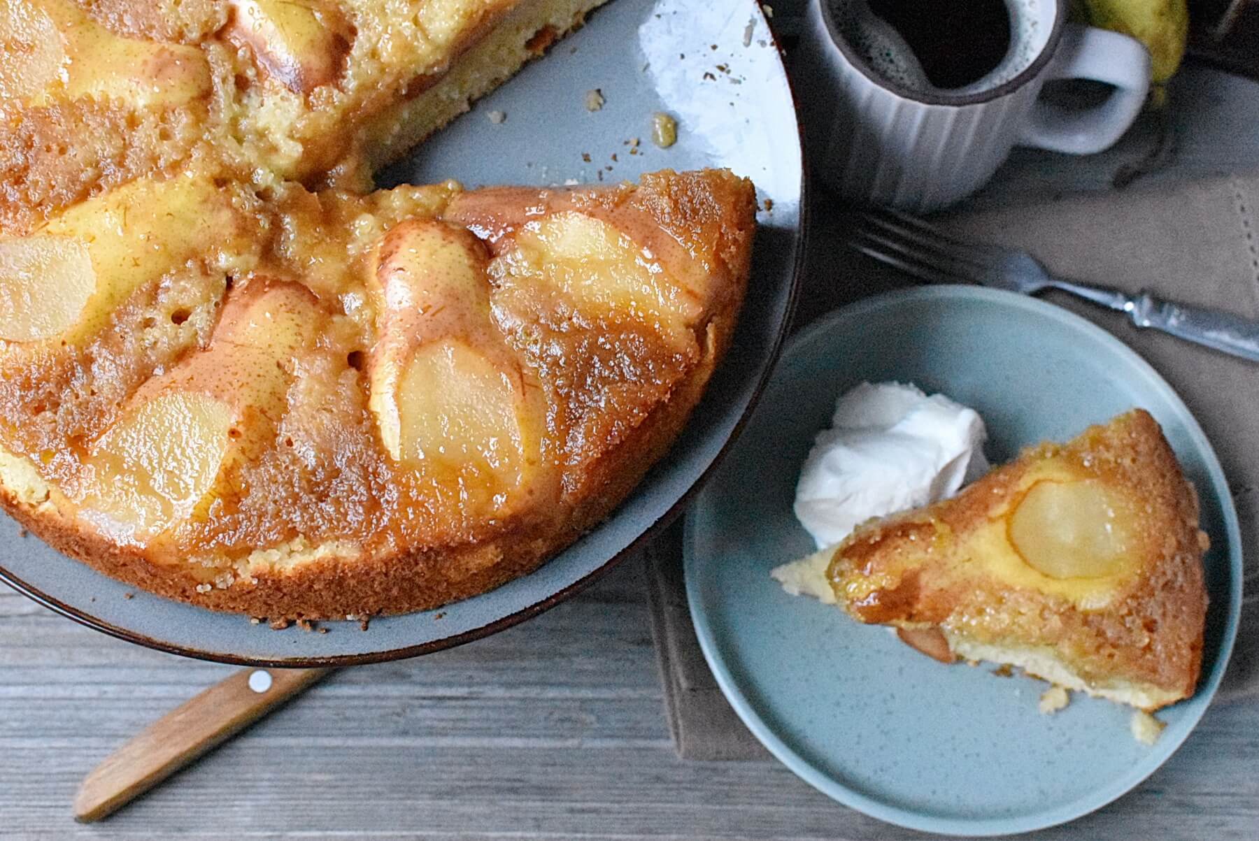 Upside Down Pear Cake: A Simple Recipe Using Fresh Pears Recipe - Easy ...