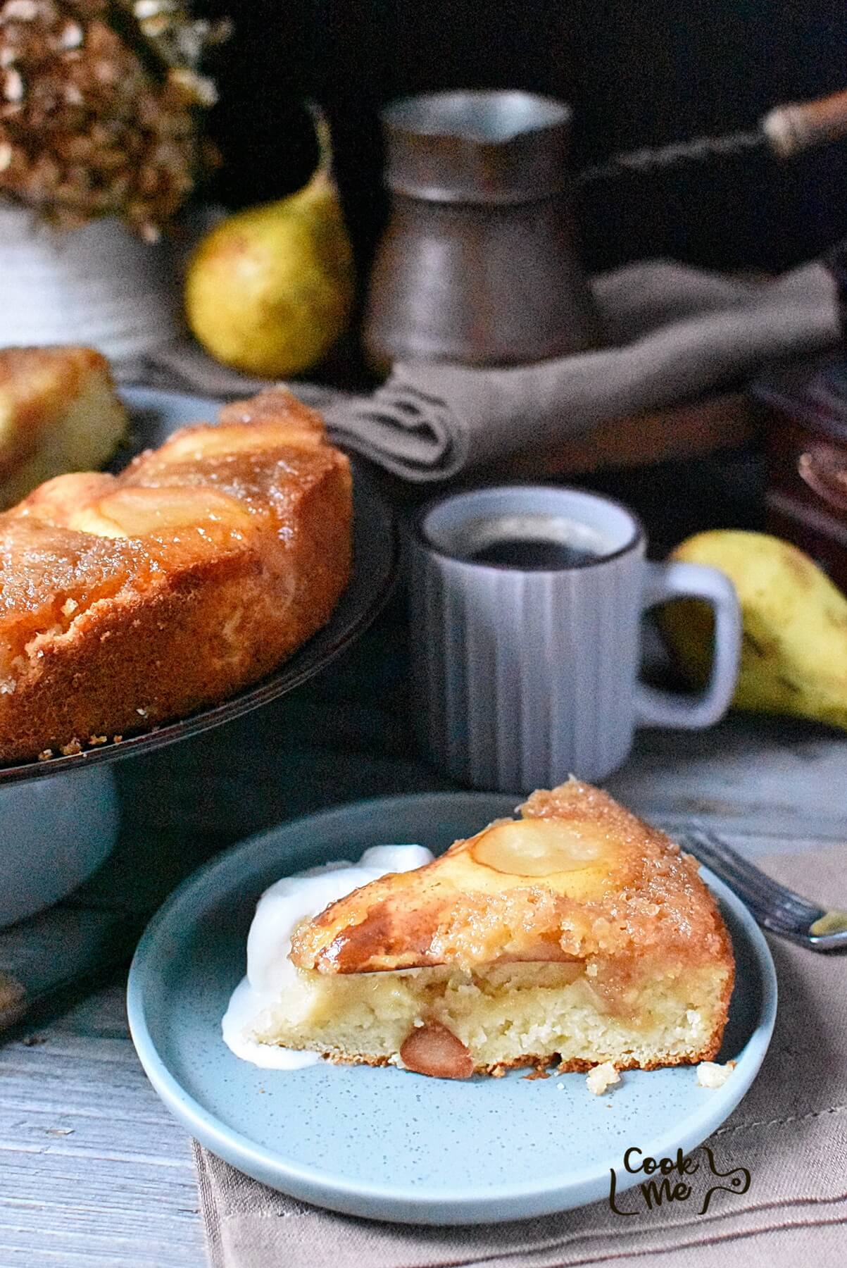 Upside Down Pear Cake: A Simple Recipe Using Fresh Pears Recipe - Easy ...